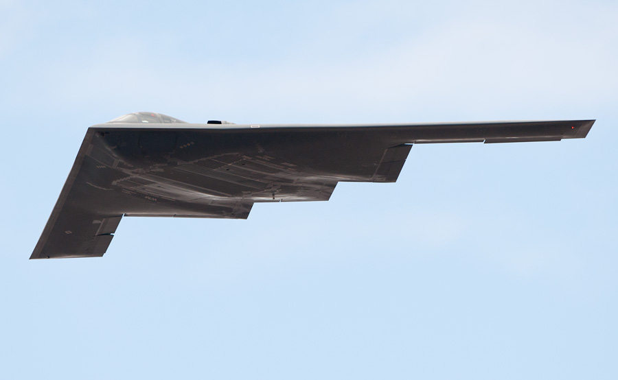 Stealth Bomber Bottom View